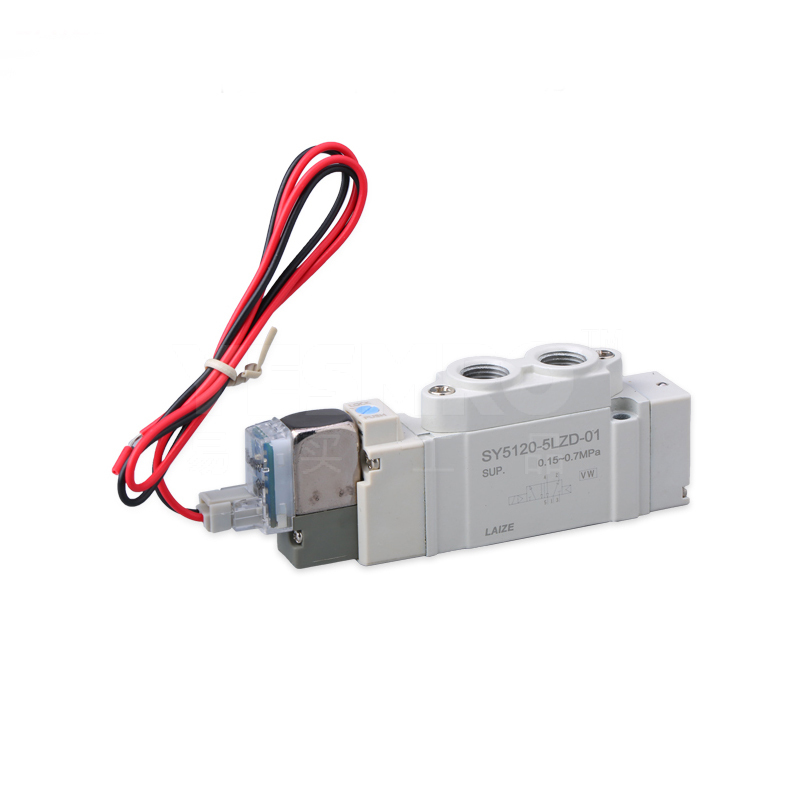 SMC SY3000/5000/7000/9000 series 5-way solenoid valve (direct piping ...