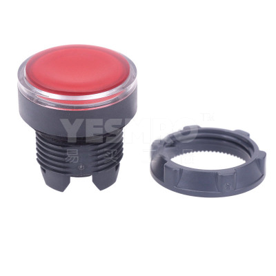 Schneider XB5A-C series flat spring return button head with light – SIGMISO